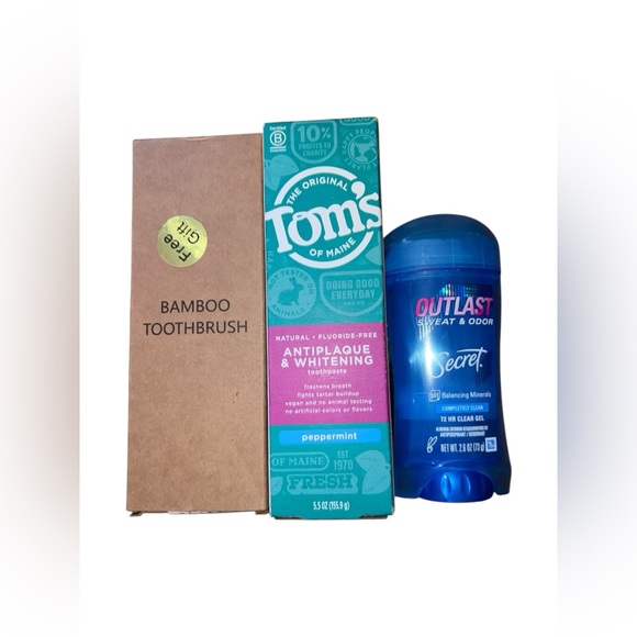 Toms | Bath & Body | New Peppermint Antiplaque Whitening Toothpaste And ...
